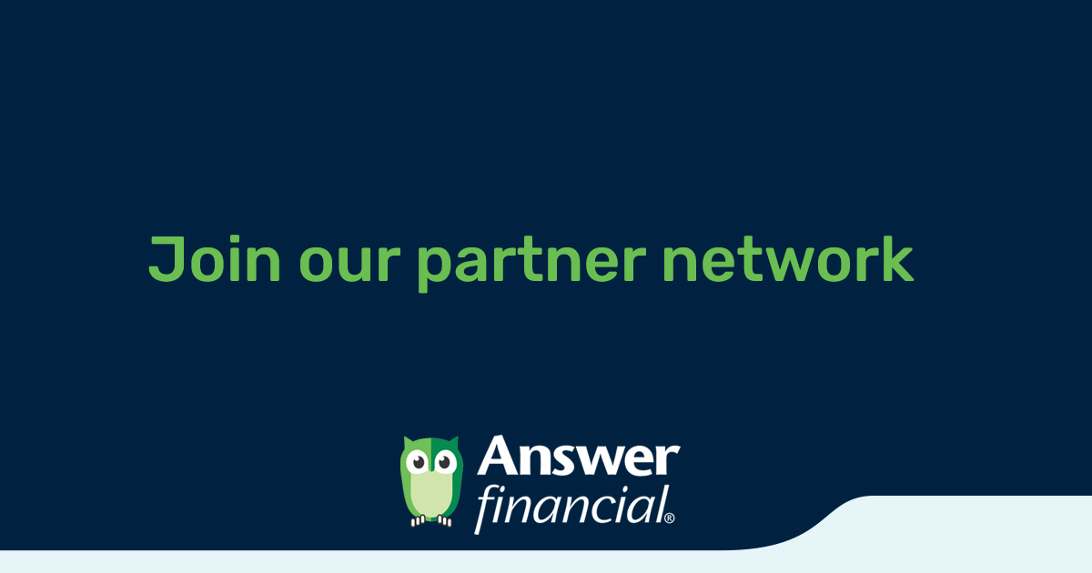 Answer Financial is the Only Insurance Partner You Need!